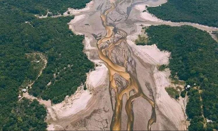 Sequía extrema en el Amazonas reduce hasta un 90% el caudal del río - CGN